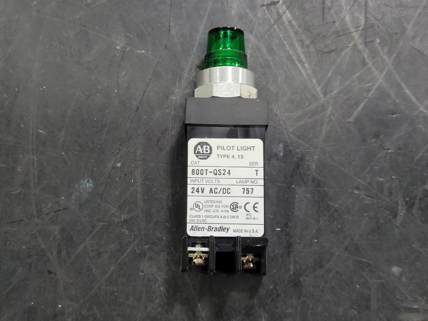 ALLEN-BRADLEY Pilot Light 800T-QS24