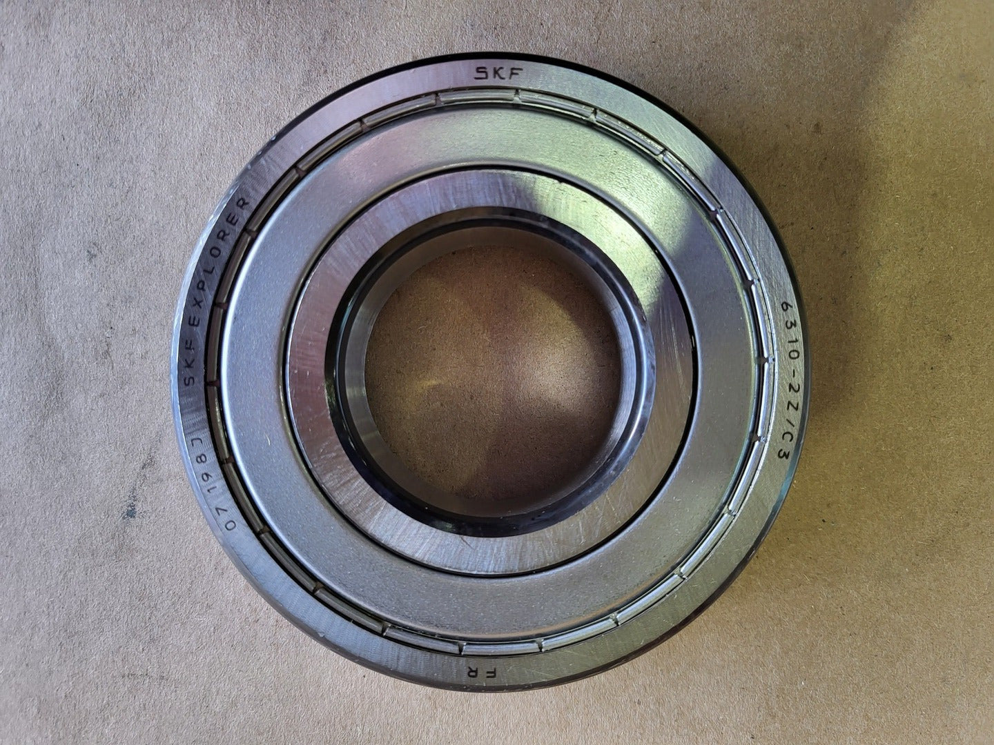 SKF Radial/Deep Groove Ball Bearing 6310-2Z/C3, 50mm x 110mm x 27mm