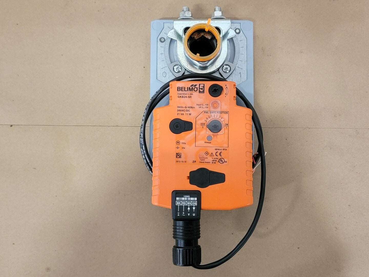 BELIMO Electronic Fail-Safe Damper Actuator GKB24-SR