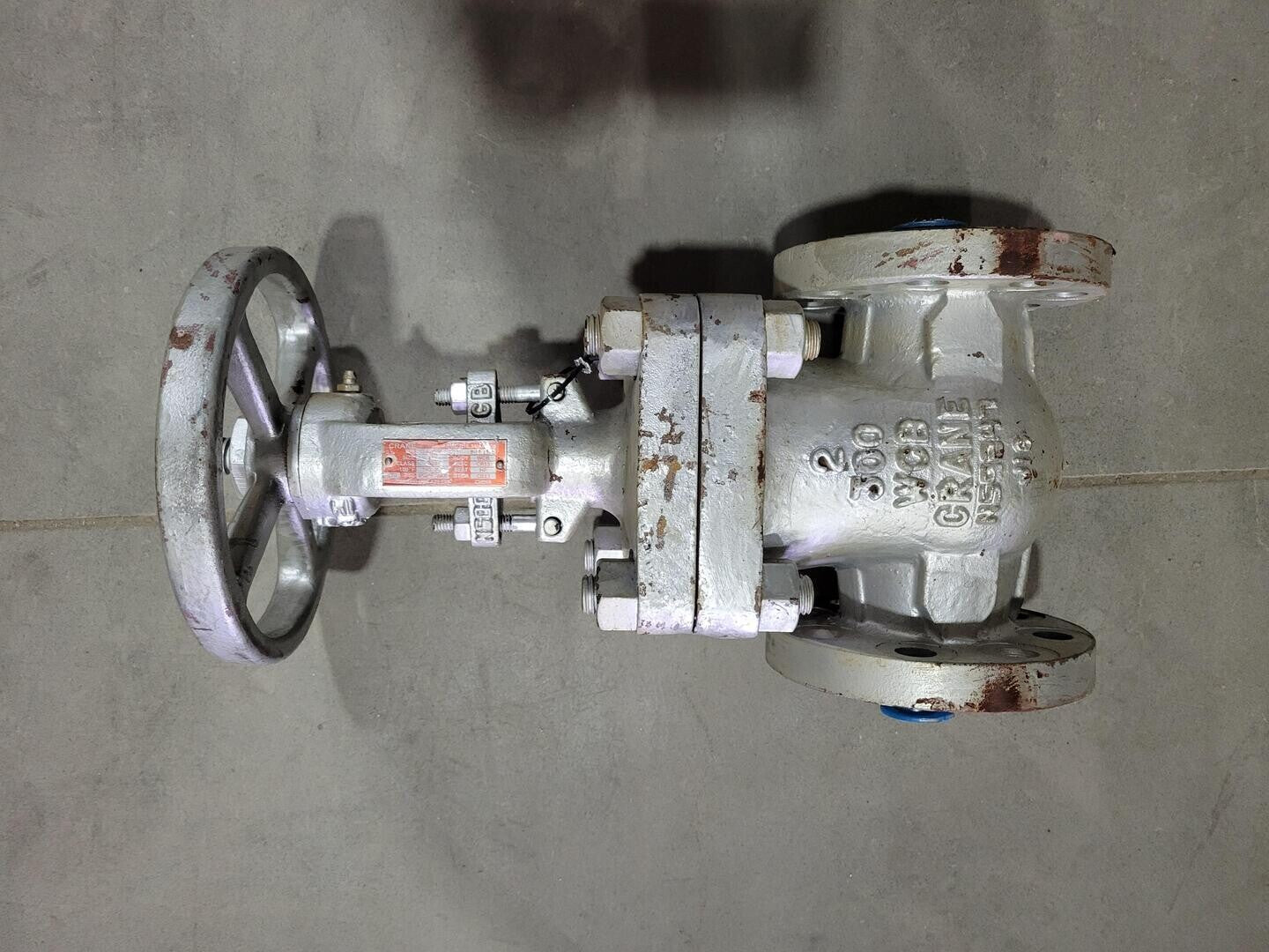 CRANE 2", Class 300, Gate Valve, B16.34