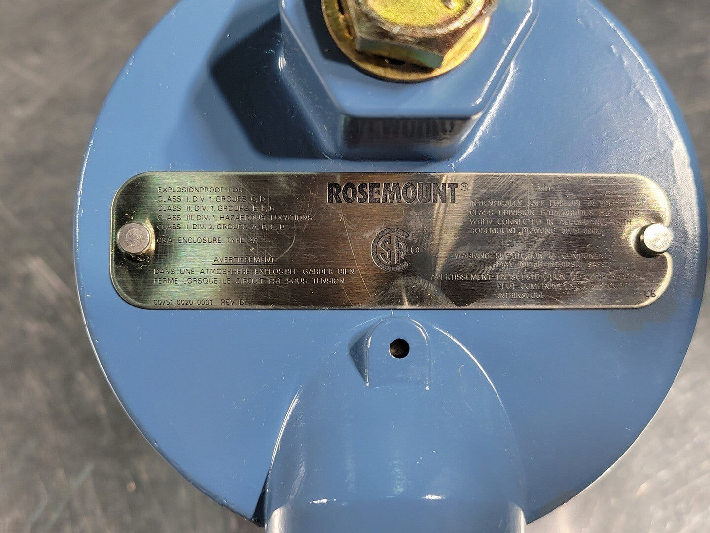 ROSEMOUNT Field Signal Indicator 751AM1C6B
