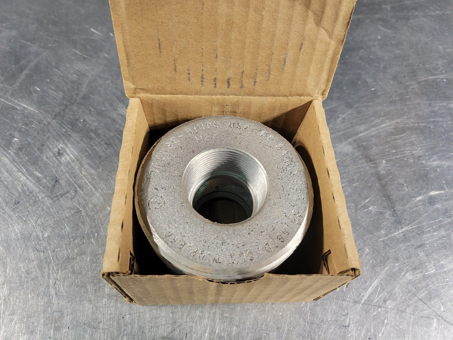 COOPER 1-1/4" x 3" Conduit Hub Reducer RE84 SA