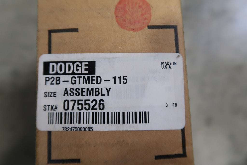 DODGE 1-15/16" Pillow Block Ball Bearing Unit P2B-GTMED-115