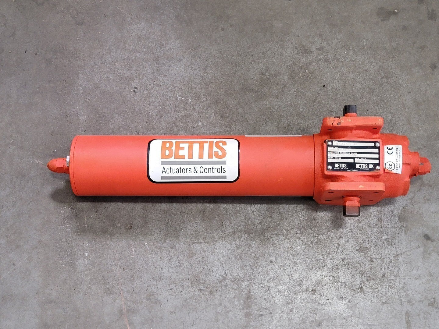 BETTIS CBA Series Pneumatic Spring-Return Actuator CBA315-SR60