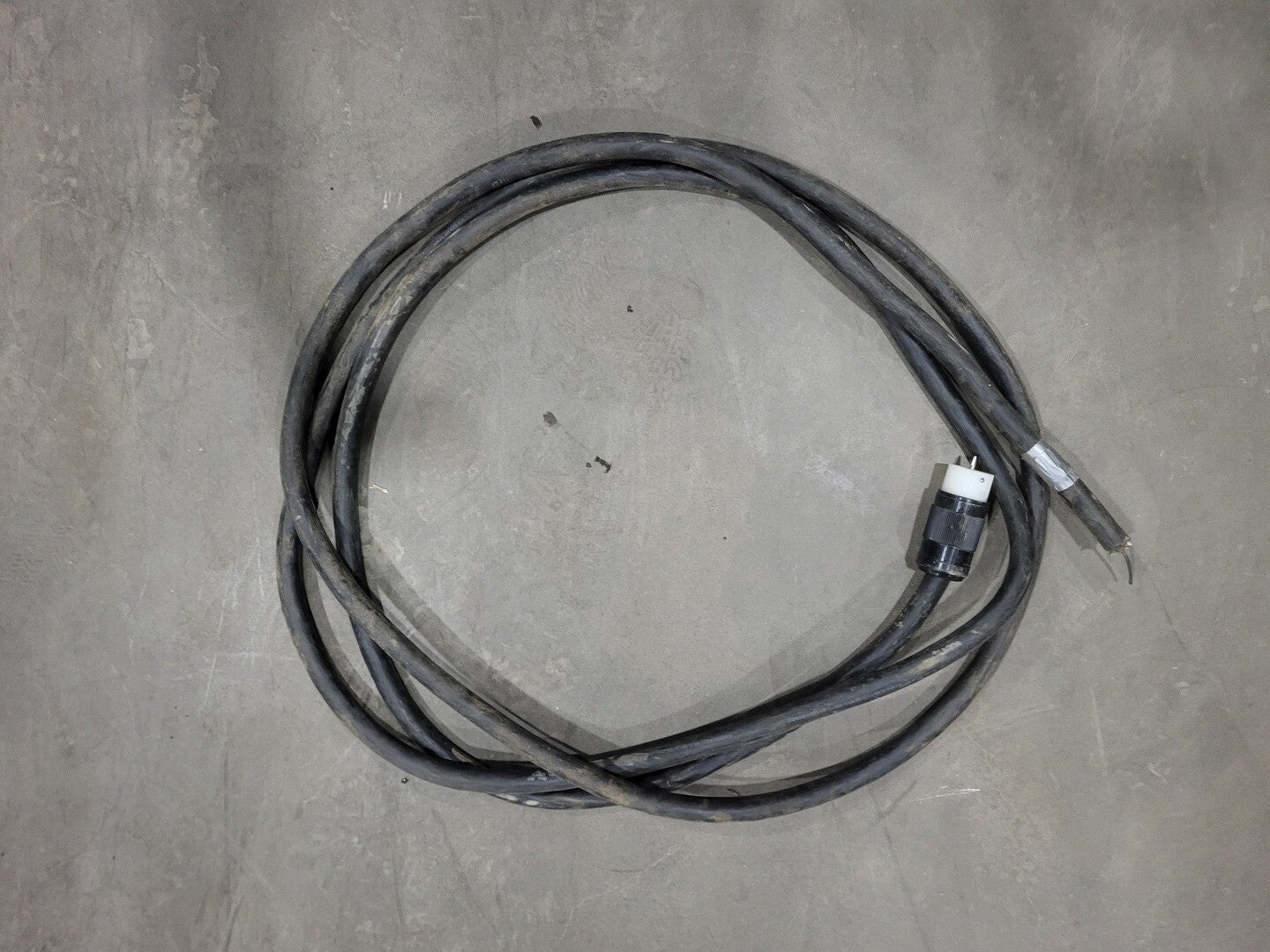 TF CABLE FLEXTREME SOOW Power Cord 6 AWG 4 Conductor 600V w/ Female ...