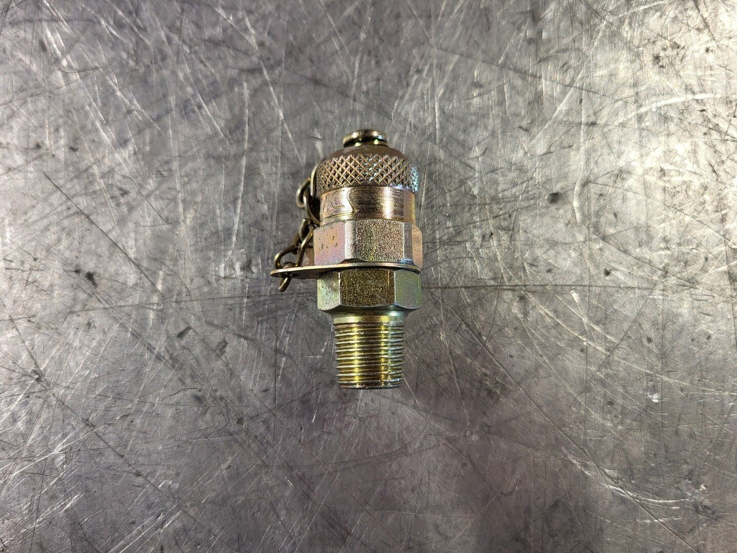 BOSCH NPT Male X Test Point Male Pressure Test Adapter PT-P10-04