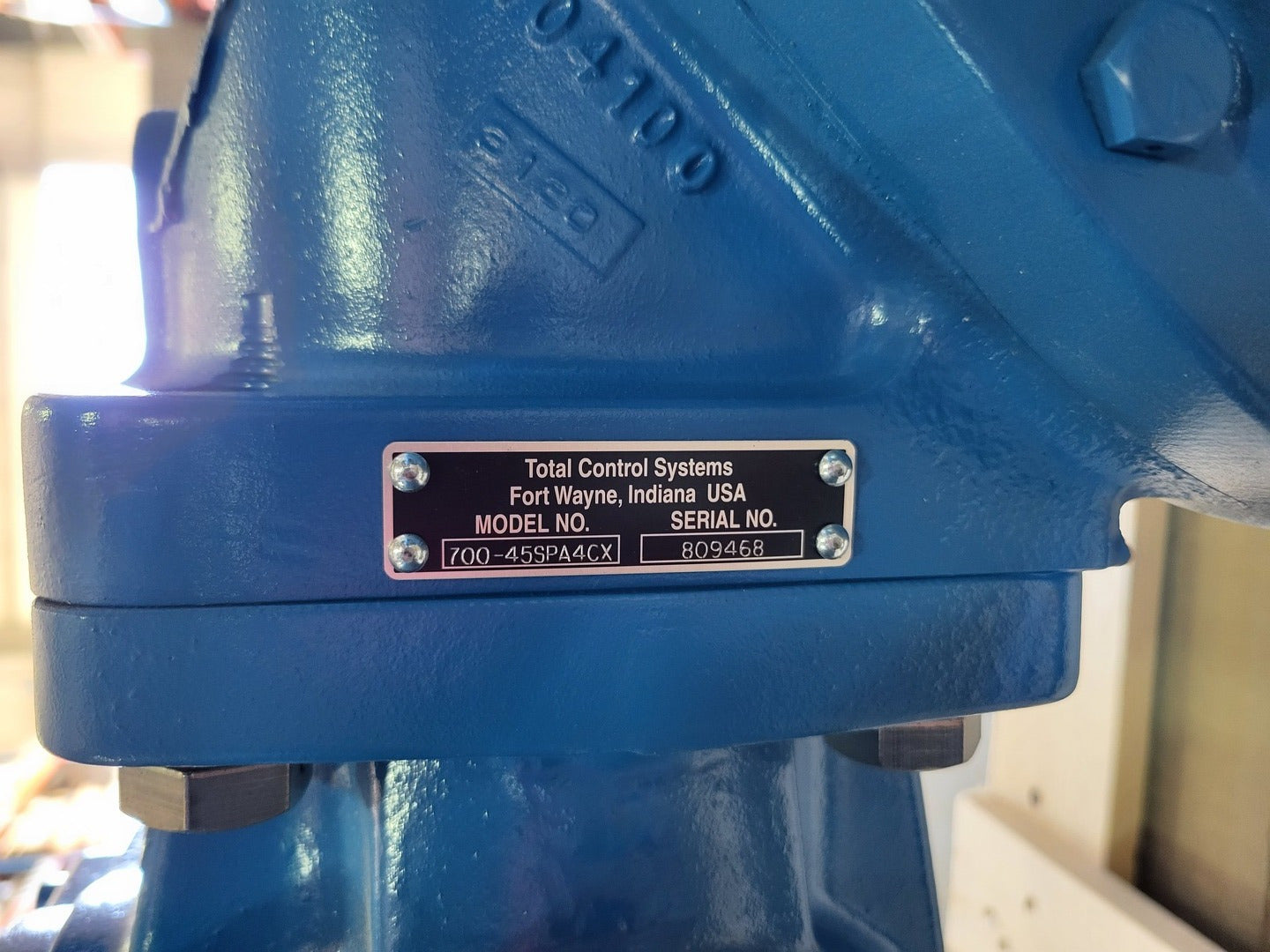 TCS 700-45 4" Rotary Flow Meter w/ Air Eliminator & Strainer