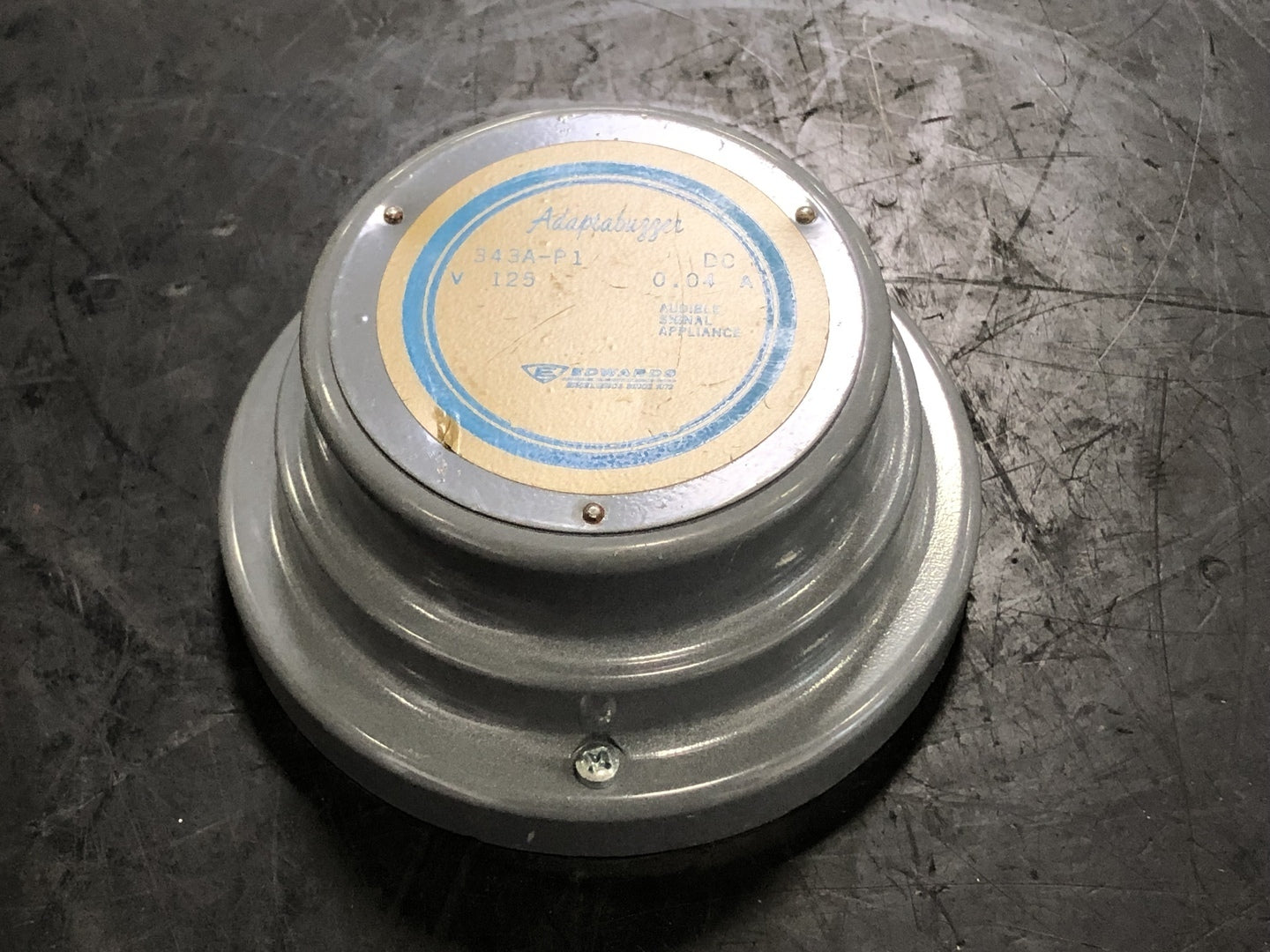 EDWARDS 125 Volts Adaptabuzzer 343A-P1