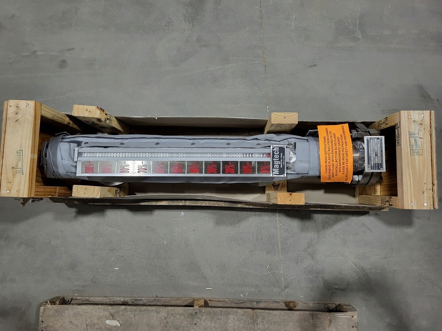 MAGTECH Magnetic Liquid Level Gage LG6 w/ Level Switch MLS-3Ex