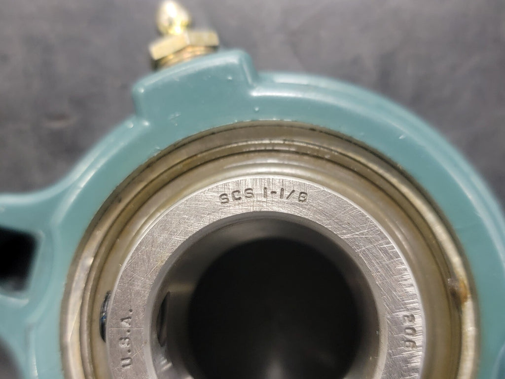 DODGE Flange Bearing 1-1/8" Bore, 126768 SCS 1-1/8