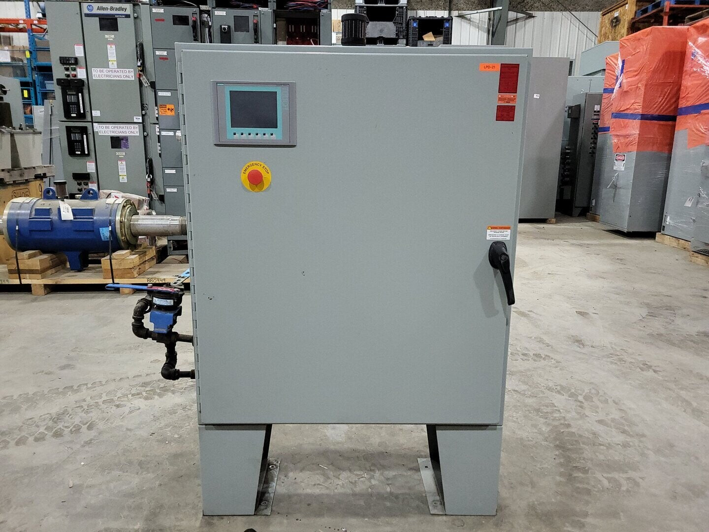 CONTROL WORKS INC. Filtration Control Panel FCP-215042, 120V, 15A, 1PH ...