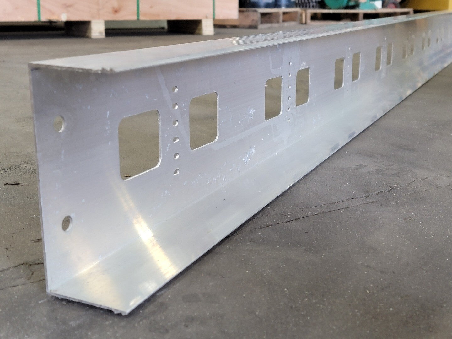 6 in. x 10 ft. Aluminum Cable Tray