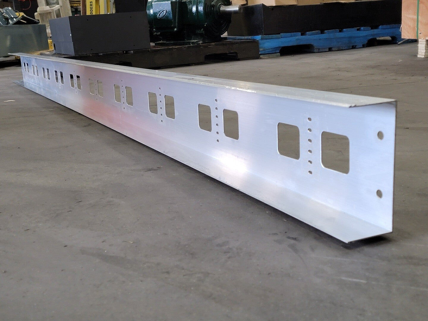 6 in. x 10 ft. Aluminum Cable Tray