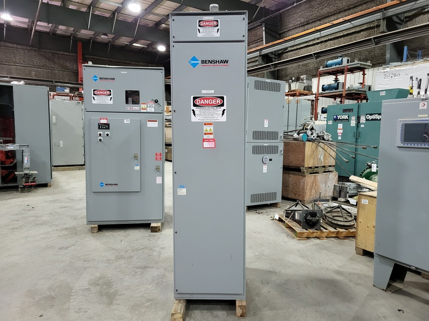 BENSHAW Low Speed Contactor, 125/350HP, 4160V, CFMVRSMTS-350-4160-1