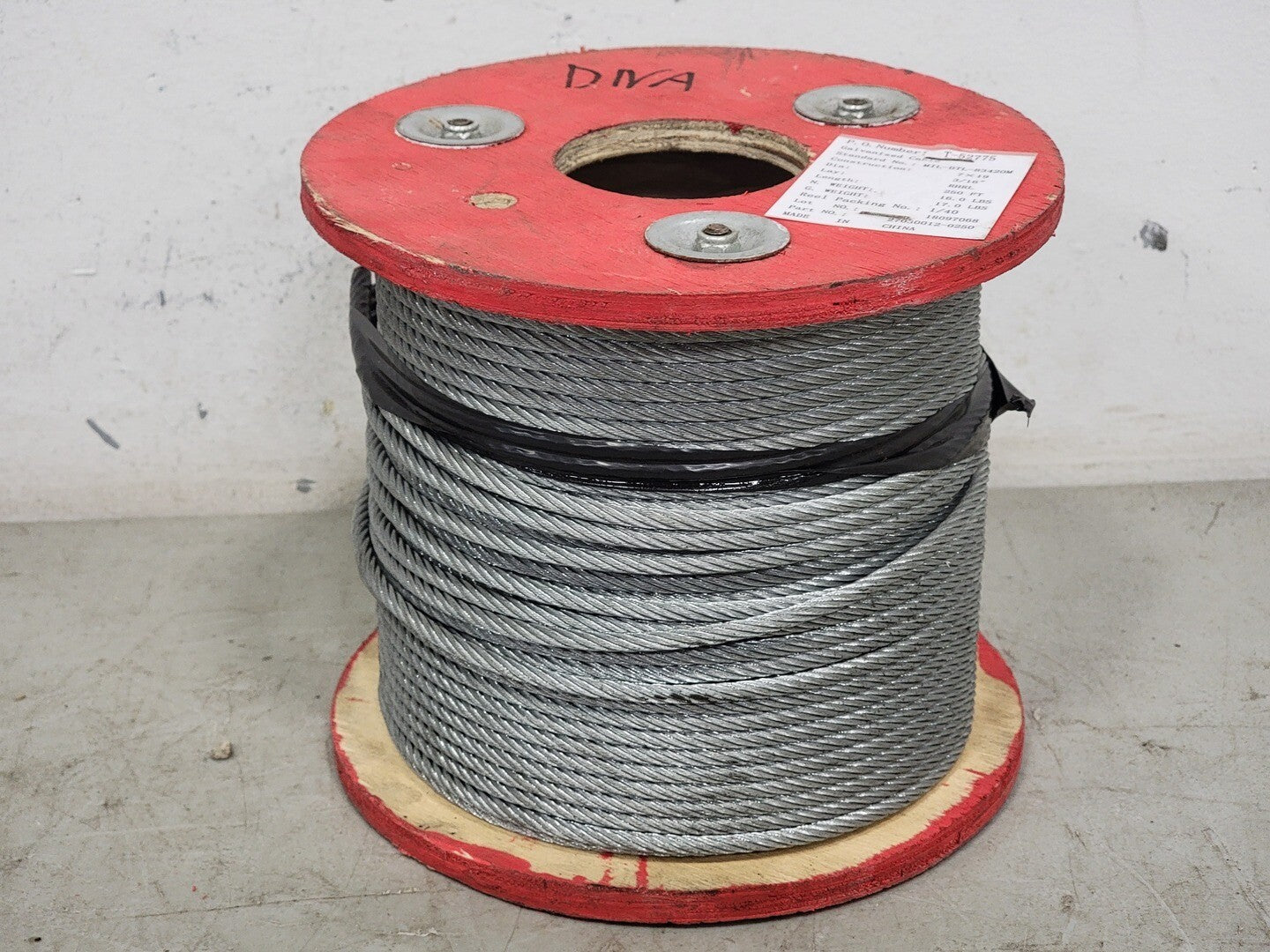 VGD 3/16" Galvanized Cable 27030012-0250
