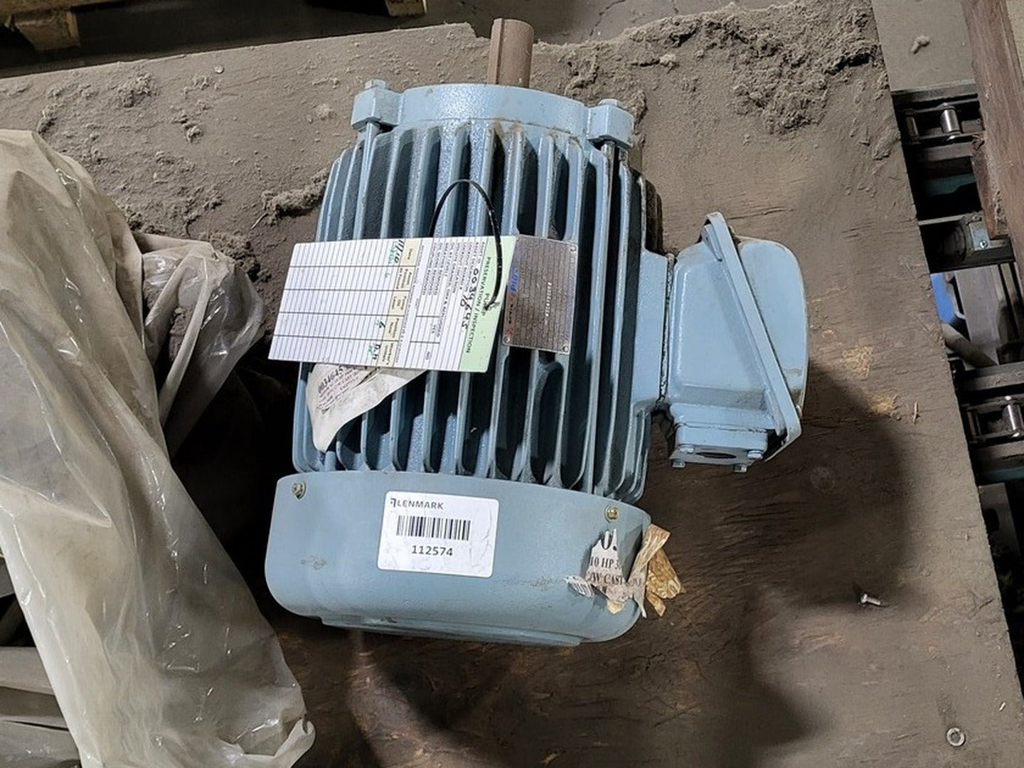 TECO-WESTINGHOUSE 10 hp, 575 volts, 3510 rpm, 215T, Electric Motor ...