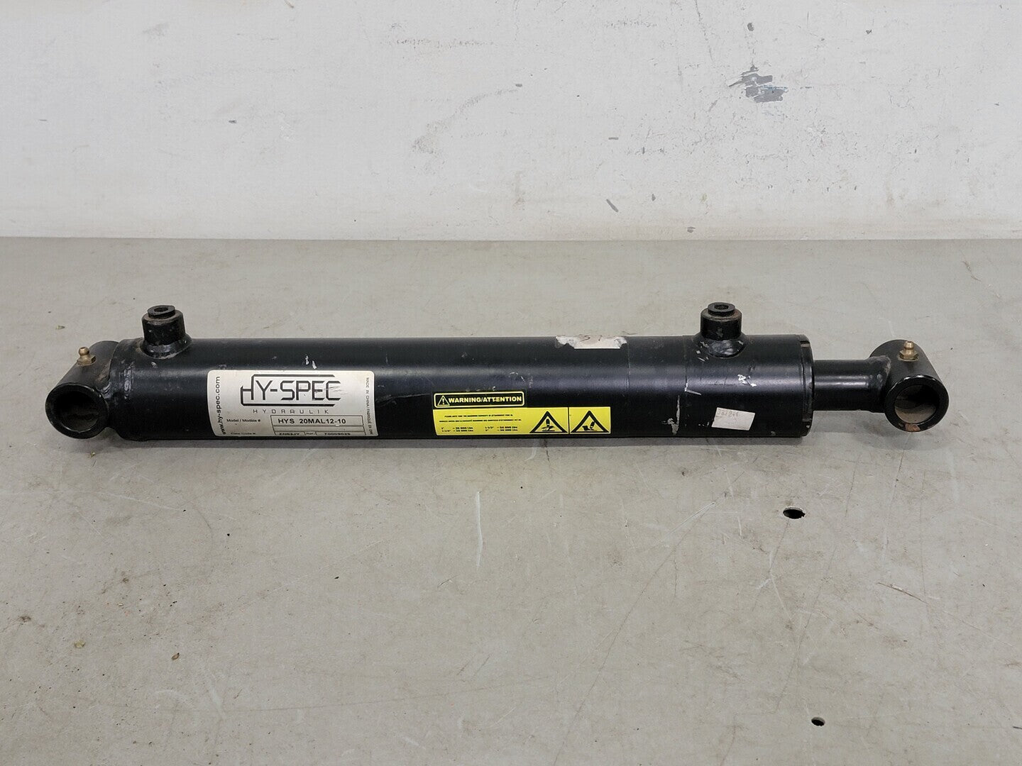 HY-SPEC Hydraulic Cylinder 2" Bore x 12" Stroke, HYS 20MAL12-10