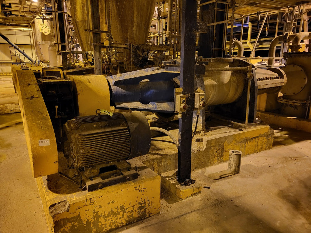 HYMAC Tapered Plug Screw Feeder w/ 100 hp Motor