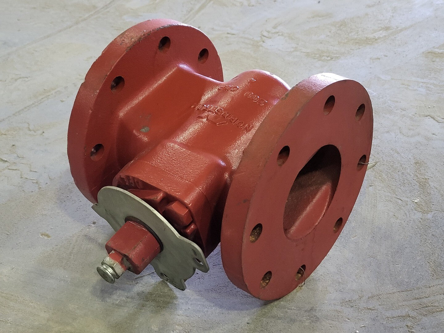 NORDSTROM 4" 200 CWP Lubricated Plug Valve Fig. No. B143