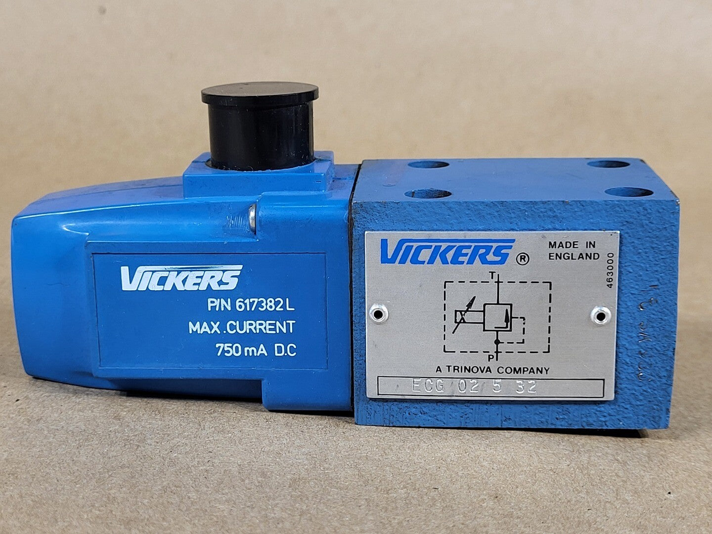 VICKERS Proportional Pressure Relief Valve ECG 02 5 32