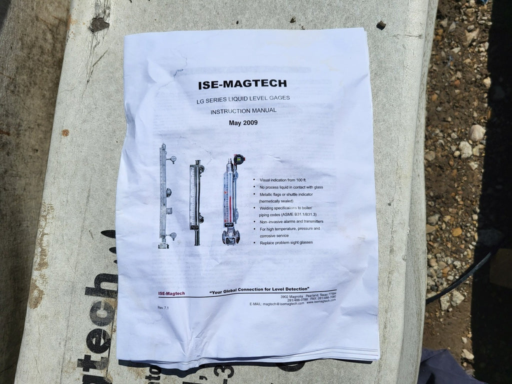 MAGTECH Magnetostrictive Level Transmitter LTM-350-G w/ LG Series ...