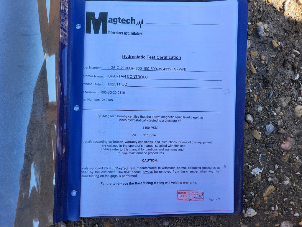 MAGTECH Magnetostrictive Level Transmitter LTM-350-G w/ LG Series ...