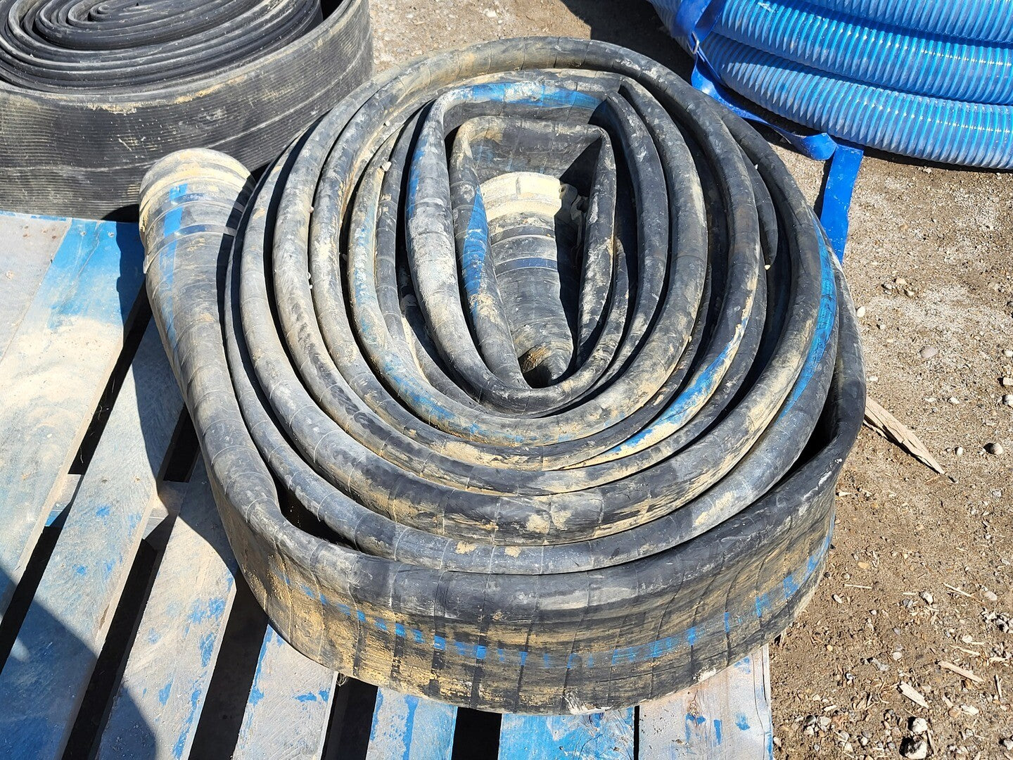 NOVAFLEX 6" x 80 ft Lay Flat Hose w/ Coupling