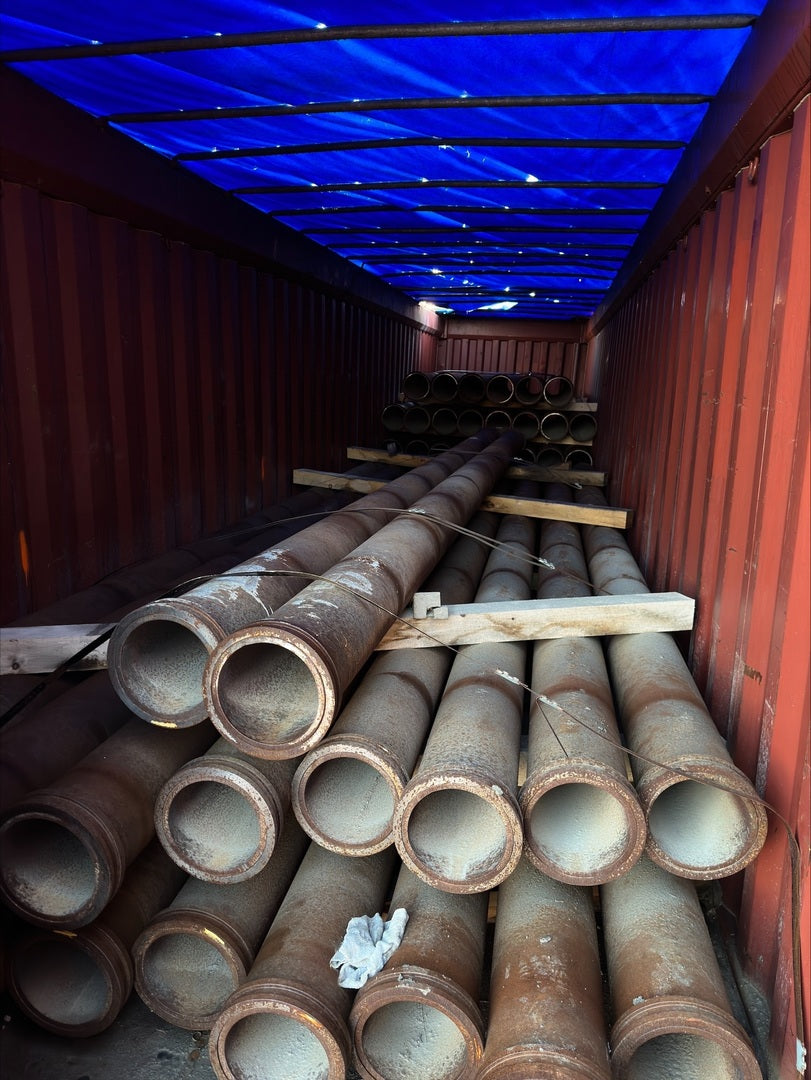 ULTRA TECH 8" Dia. X 0.5" WT - Ultra 600 Straight Pipe (20 ft.)