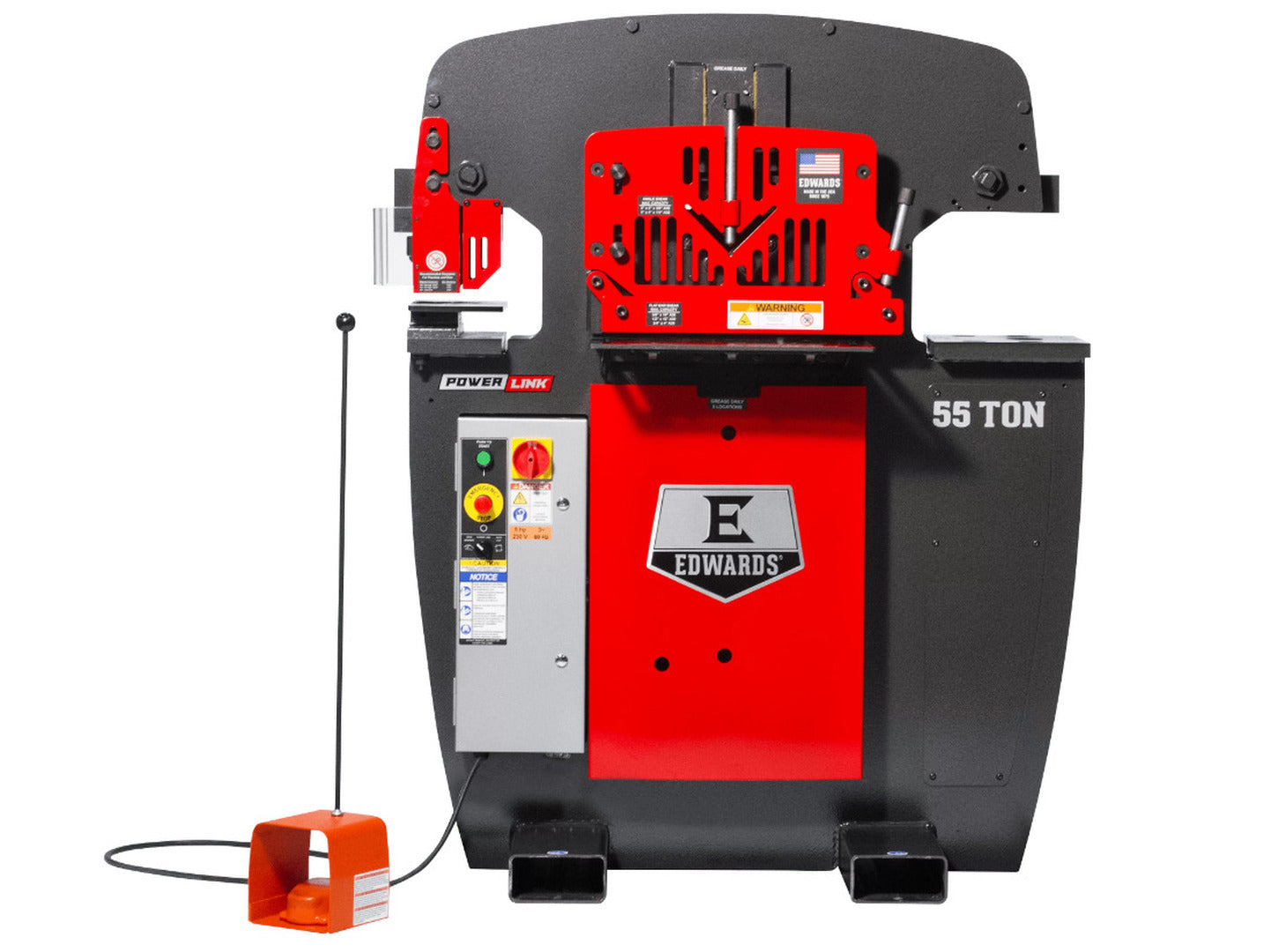 EDWARDS 65 Ton Ironworker 230V, 1 ph w/ Powerlink