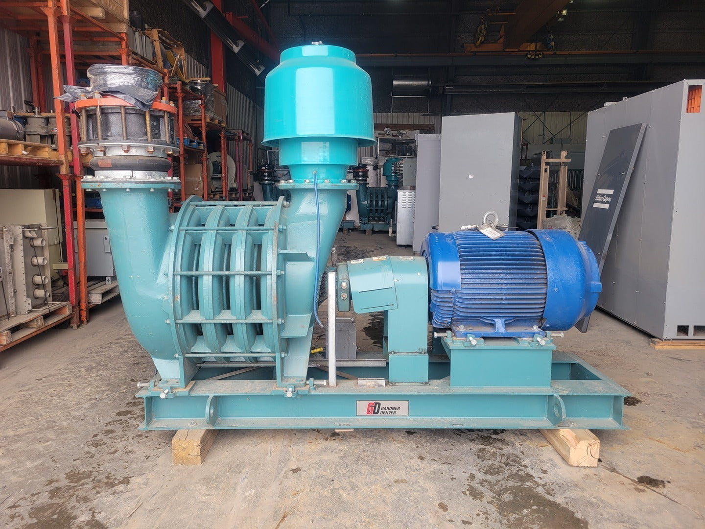 GARDNER-DENVER 150 hp Centrifugal Blower 75104-AD01 w/ Digital Control