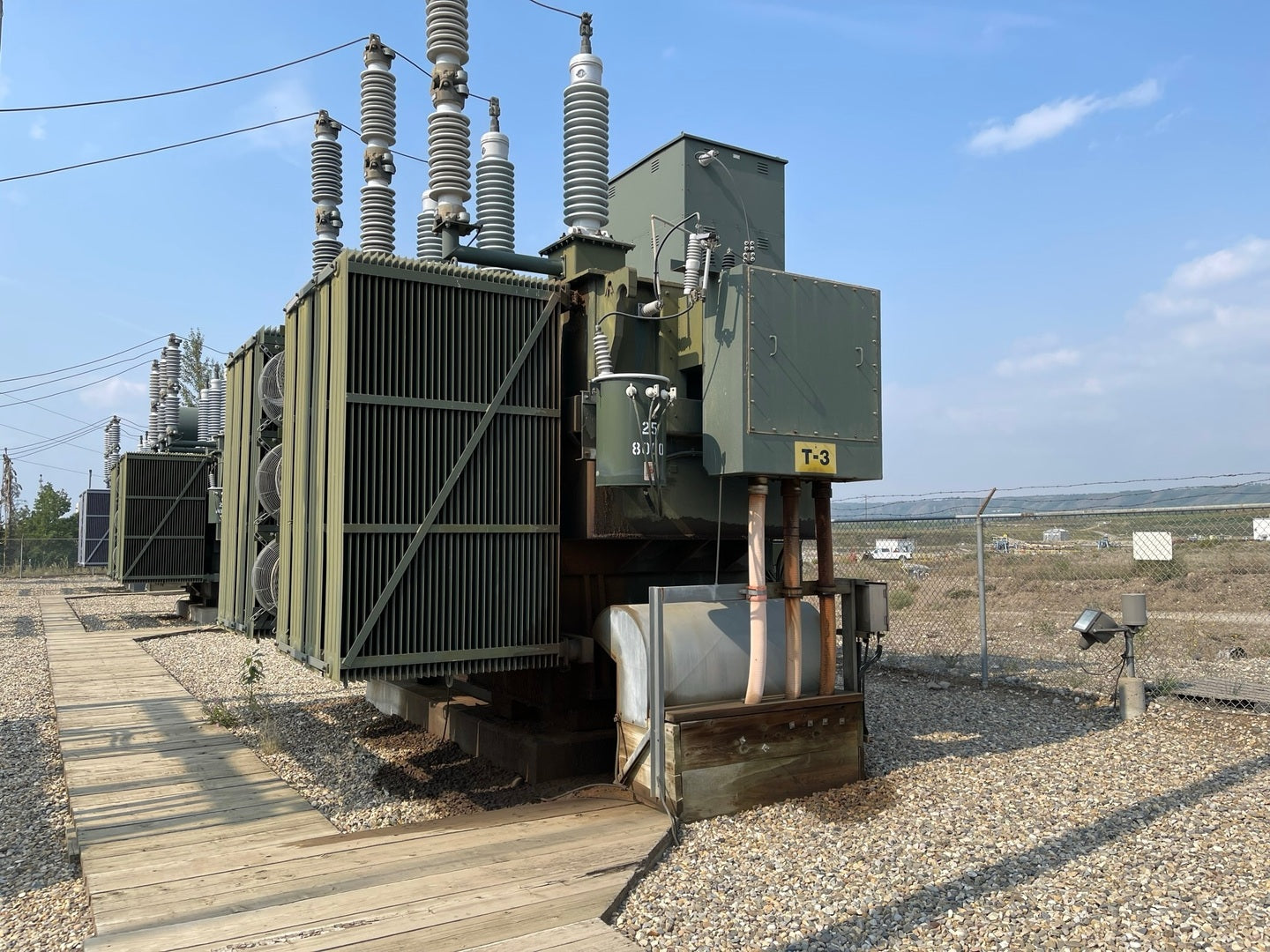 FERRANTI-PACKARD 25/33.33/41.67MVA Substation Transformer, 132kV HV, 13 ...