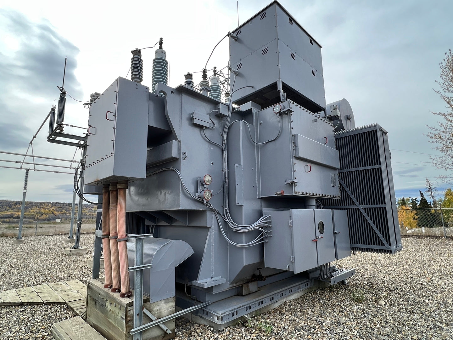 FERRANTI-PACKARD 25/33.33/41.67MVA Substation Transformer, 132kV HV, 13 ...