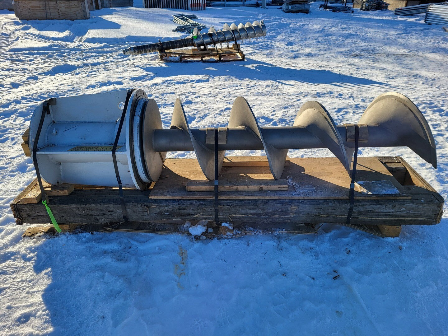 SUNDS Slab Press Infeed Screw Assembly, 11751