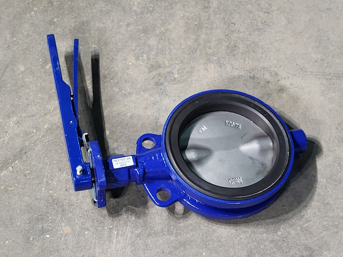 KEYSTONE 6" Butterfly Valve GRW D11F A1K