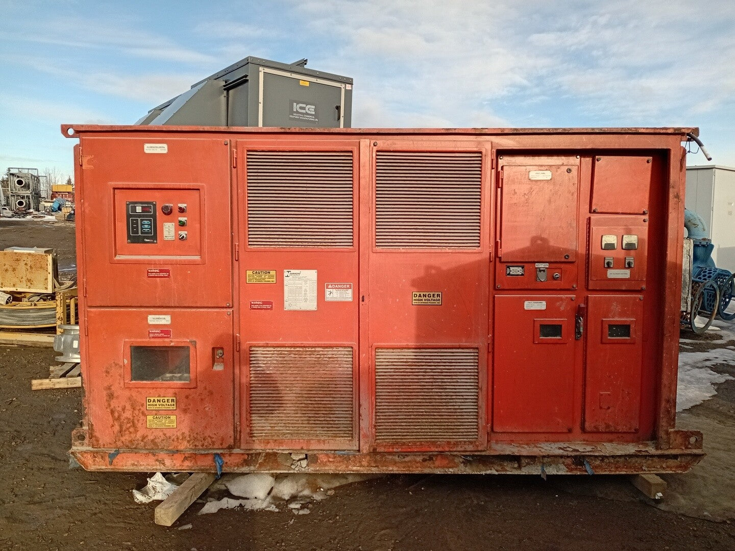 METALEC Underground Substation w/ 500 kVA Transformer, 4160V HV, 600Y ...