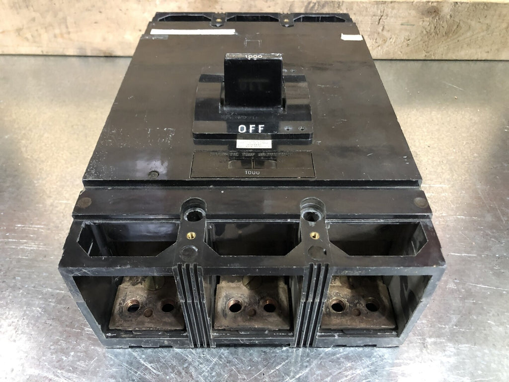 SQUARE D 1000 Amp, 3 Pole, 600 volts Circuit Breaker MAL361000