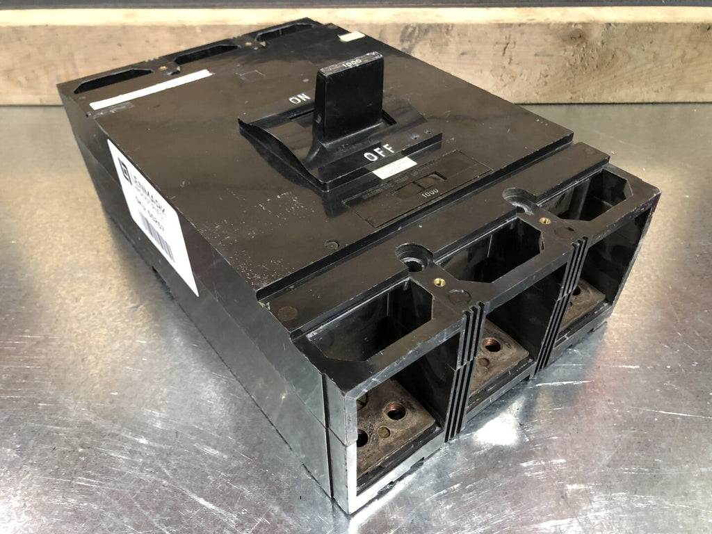 SQUARE D 1000 Amp, 3 Pole, 600 volts Circuit Breaker MAL361000