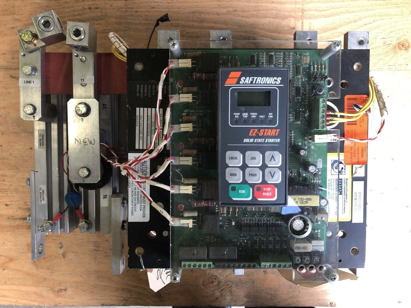 SAFTRONICS 70/150/200 hp Soft Starter EZS-180