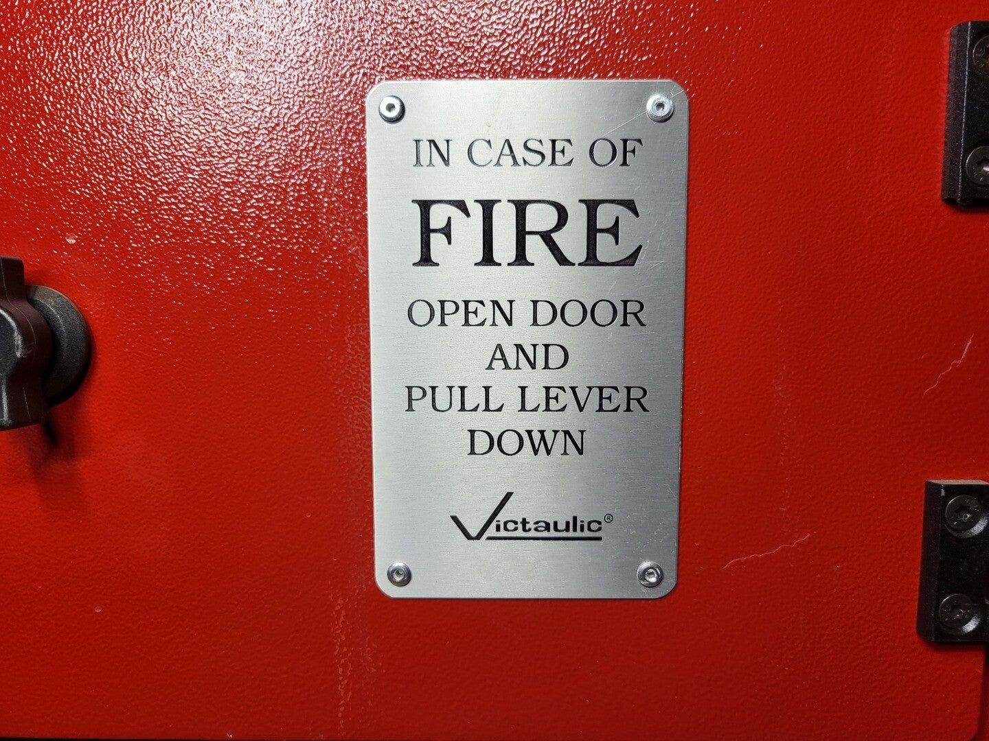 VICTAULIC FireLock Fire-Pac Series 745 Fire Protection Cabinet