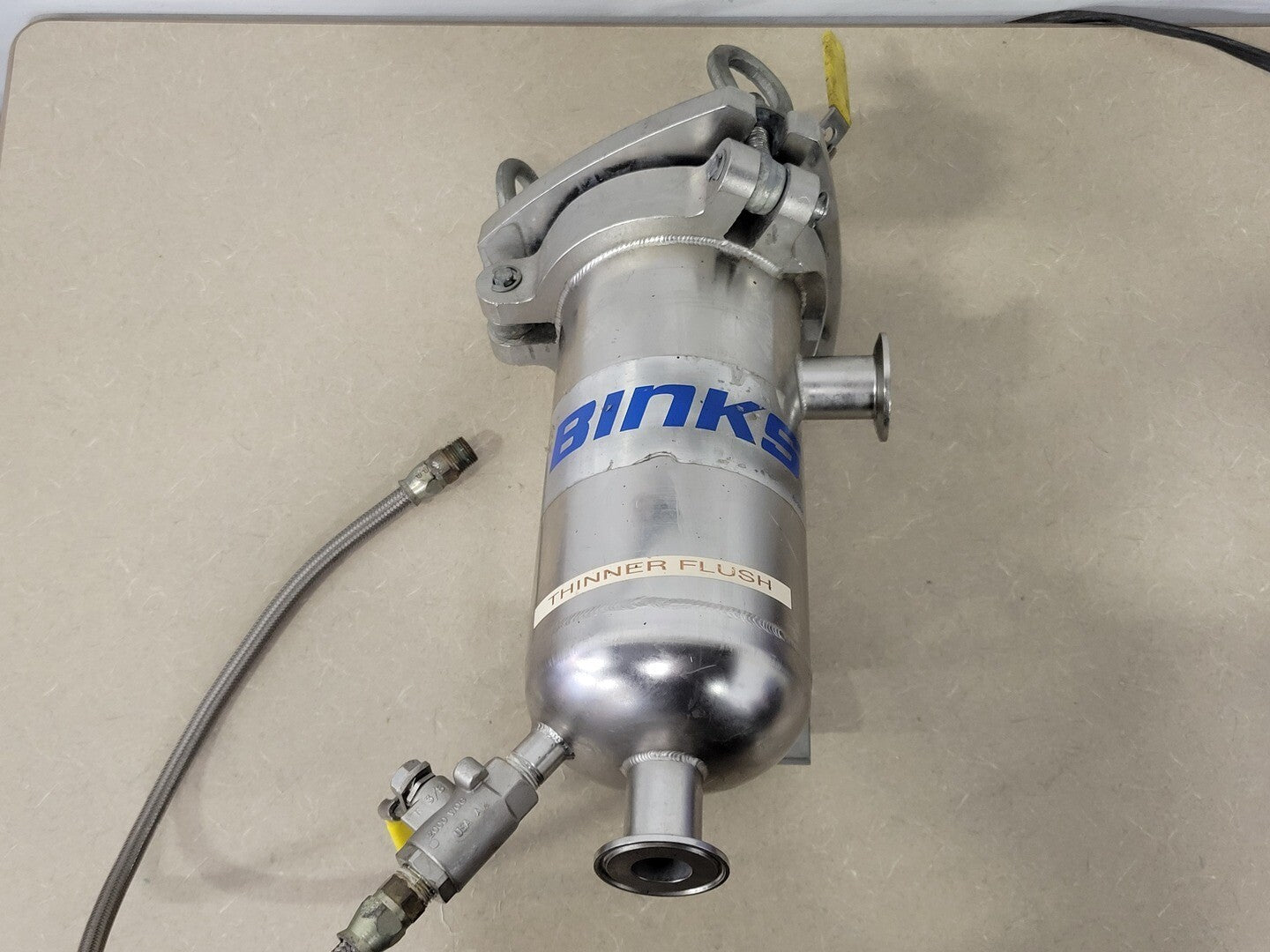 BINKS 1" Sanitary 15GPM Filter Assembly 37-2000