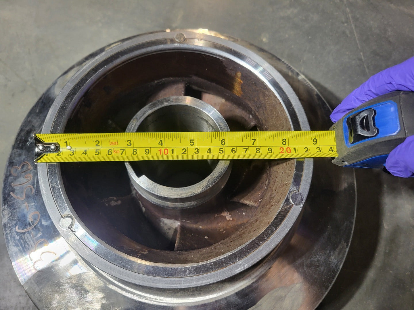 METSO Double-Entry Pump Impeller, ASTM A487 CA6NM CL-A 806529