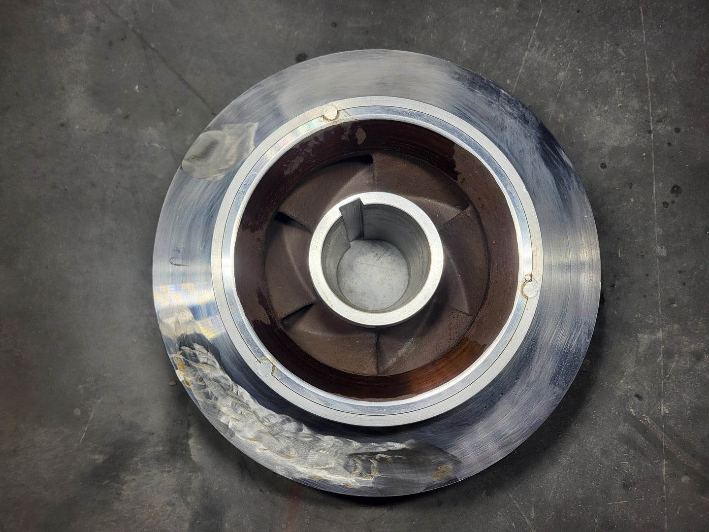 METSO Double-Entry Pump Impeller, ASTM A487 CA6NM CL-A 806529