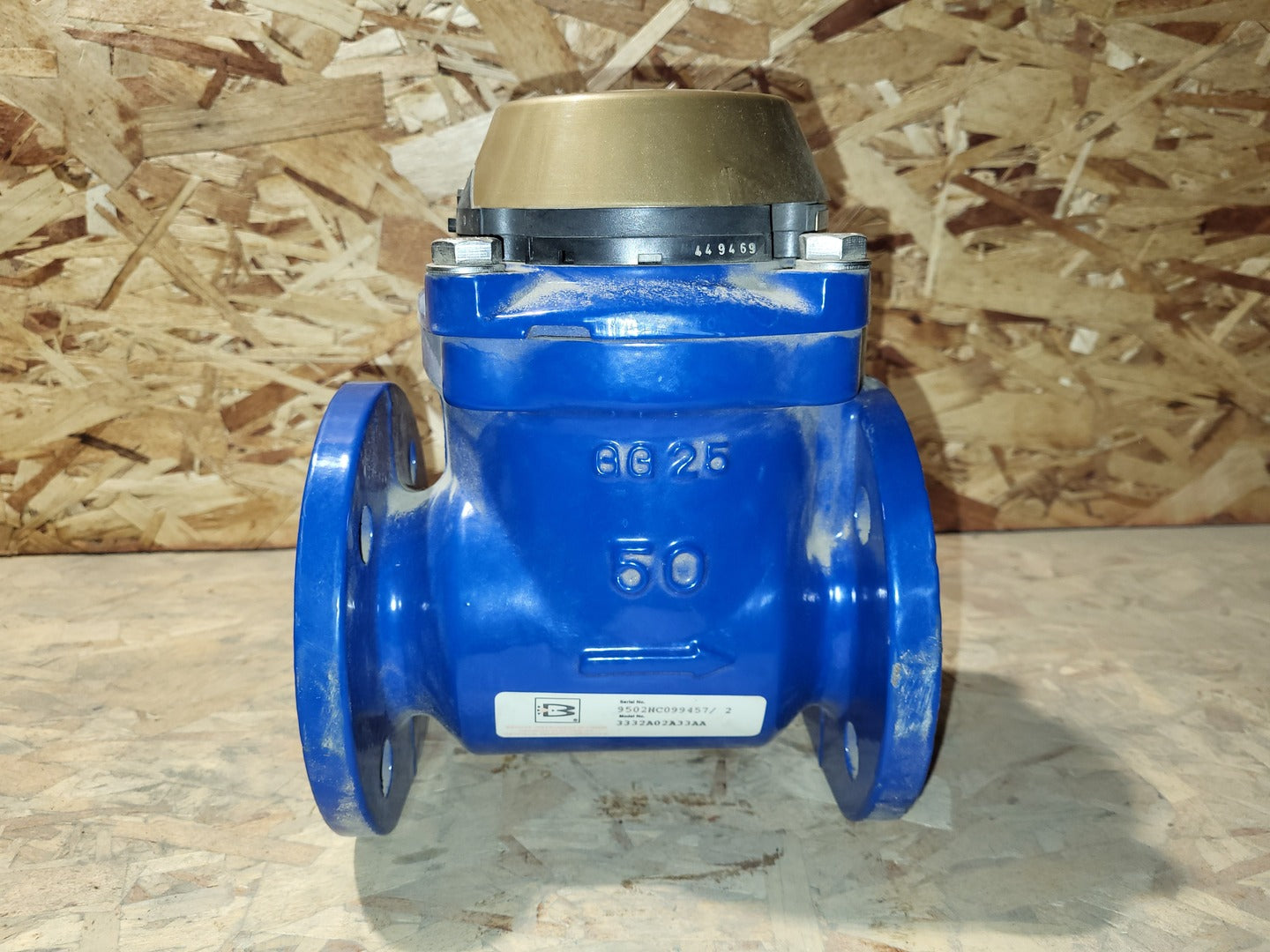 BROOKS INSTRUMENT 2" Class 150 Flow Meter 3332A02A33AA