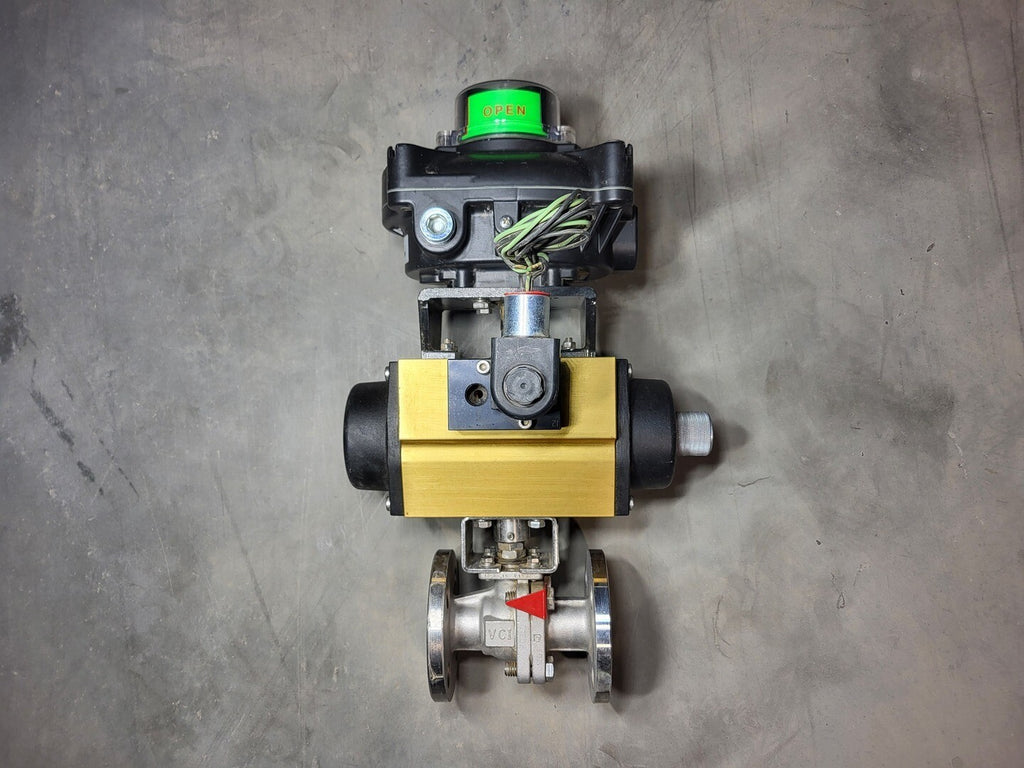 VCI 3/4" Class 150 Ball Valve F200K w/ Actuator AP3SR5-LT-DTS