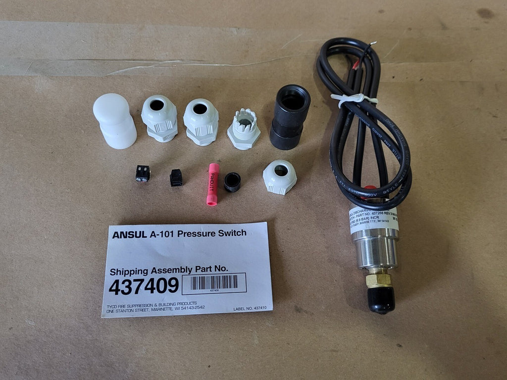 ANSUL A-101 Discharge Pressure Switch Assy 437266 437409