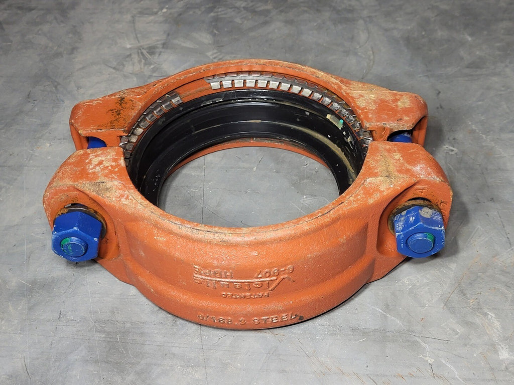 VICTAULIC 6" Transition Coupling for Polyethylene-to-Steel Pipe Style 907