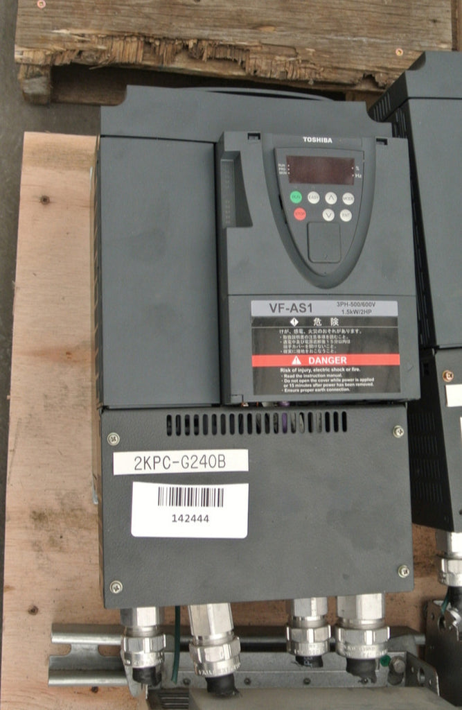 TOSHIBA 2 hp, 600 Volt, 3-ph TOSVERT Inverter VFD VF-AS1