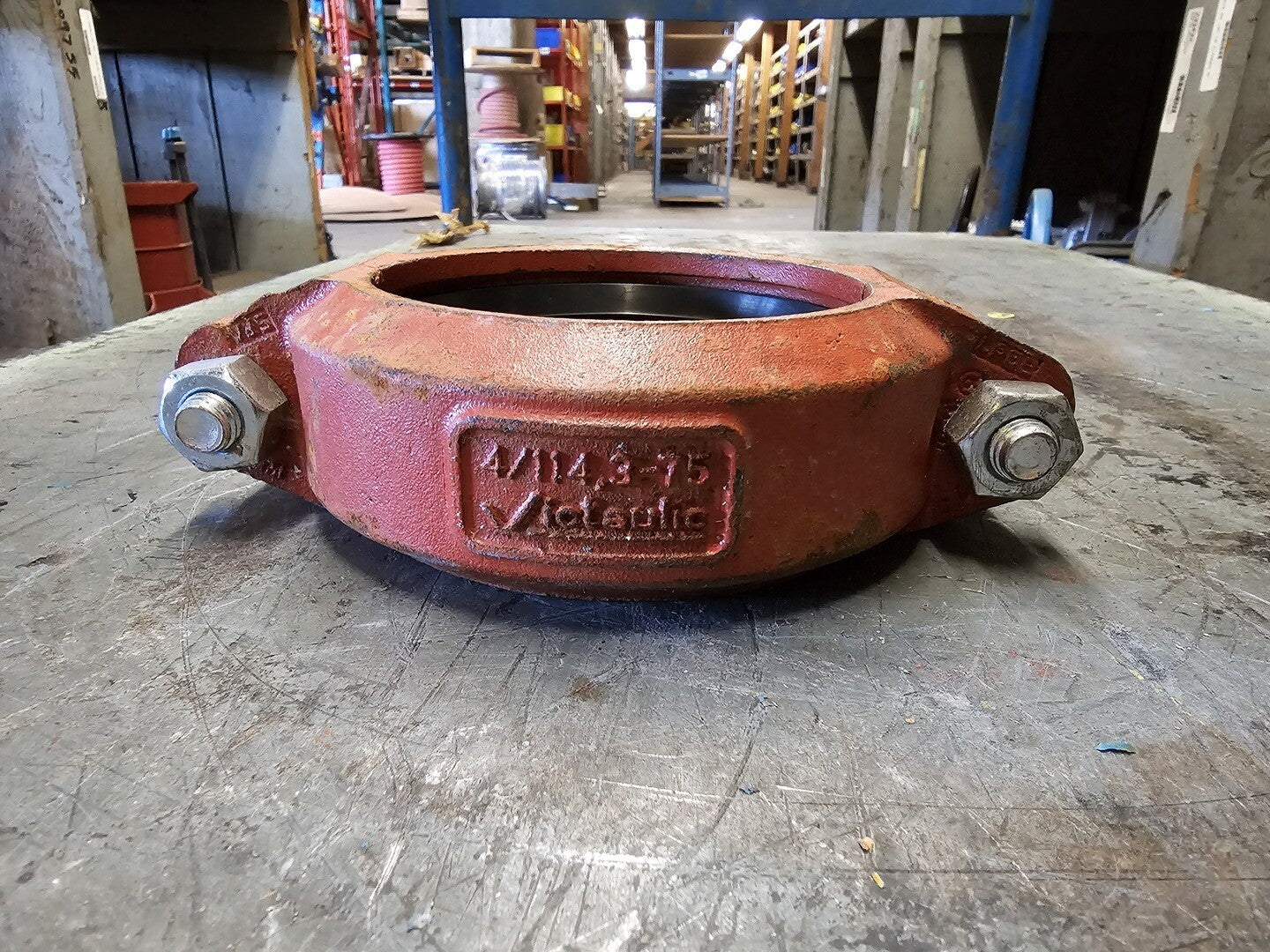 VICTAULIC 4" Firelock Coupling 4/114.3-75