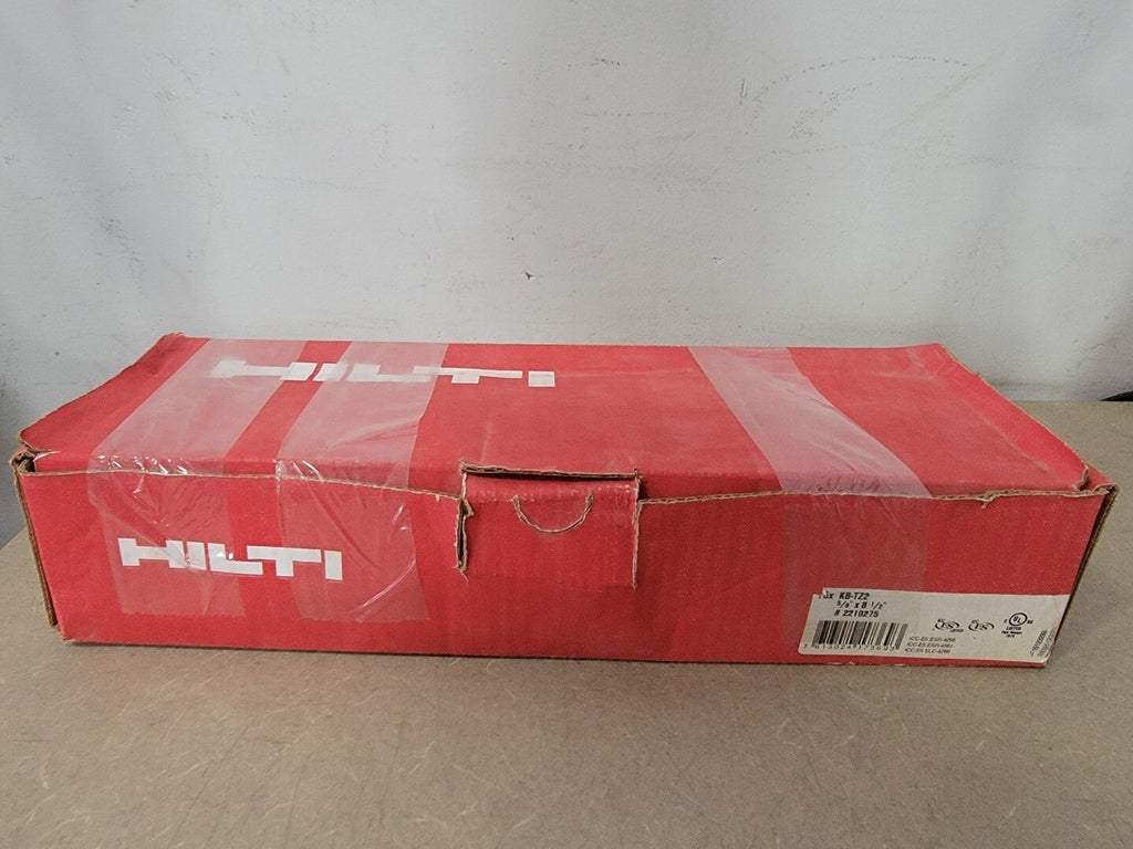 HILTI Kwik Bolt TZ2 Wedge Anchor 5/8"x8-1/2" KB-TZ2, 2210275 (Box of 15)