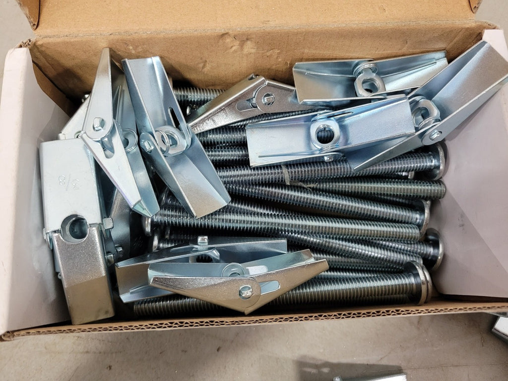 WEJ-IT 3/8" x 5" Standard Wing Toggle Bolt Anchor TBM3850 (Box of 25)